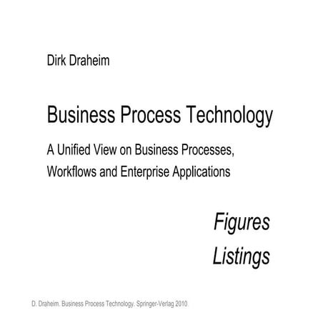 Book Business Process Technology | PPT