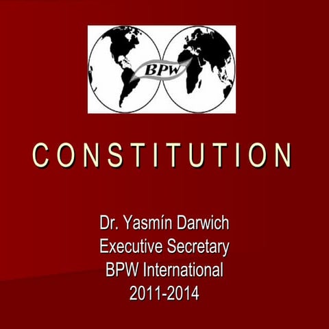 BPW International ITC Presentation | PPT