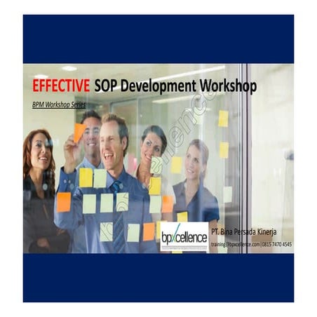 Effective SOP Development | PDF