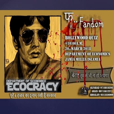 Fuh se Fandom | Bollywood Quiz Finals | 2018 | PPTX