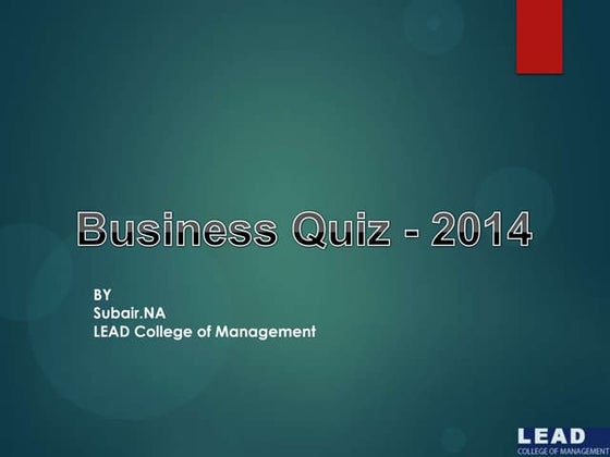 Connecting images_Finance Quiz | PPTX