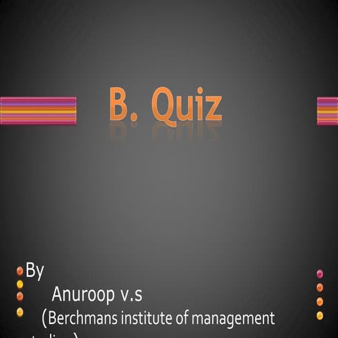 Bquiz | PPTX