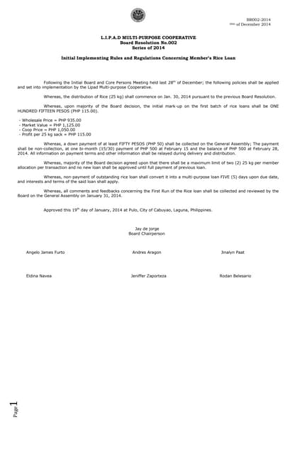 Note and format on circular resolution under the companies act 2013 ...