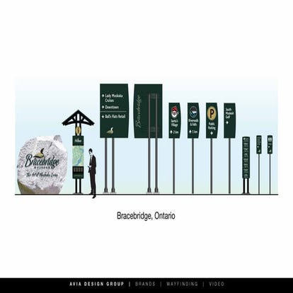 Bracebridge Wayfinding | PDF