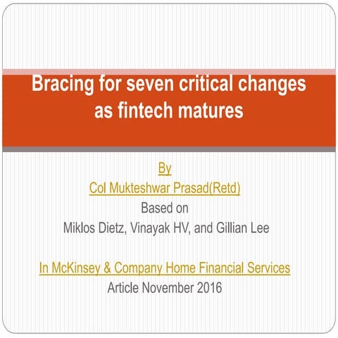 India Fintech Report By The Digital Fifth