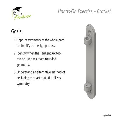 Bracket Exercise (Inventor) | PDF