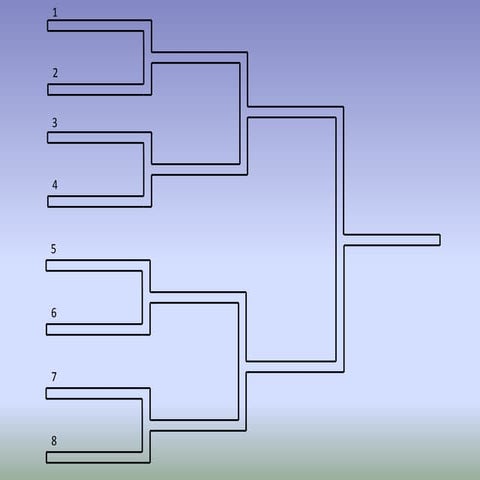 Bracket template | PPTX