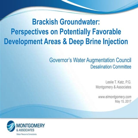 2025-06-10 Brackish Groundwater Production Zones (BGPZs) | PPTX