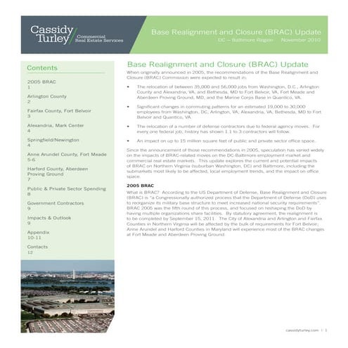 BRAC Update 2010 | PDF