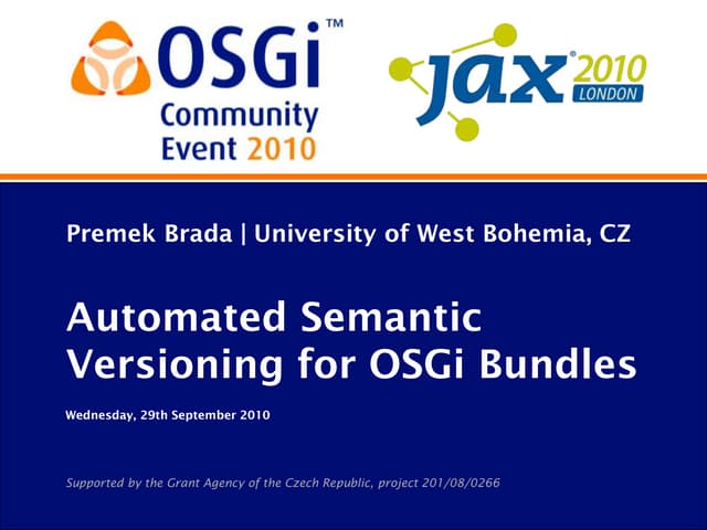 Brada -semantic-versioning-tool | PPT Brada -semantic-versioning-tool | PPT