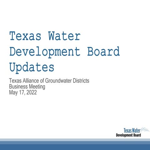 Panel Discussion on Groundwater Availability Certifications - Madison ...