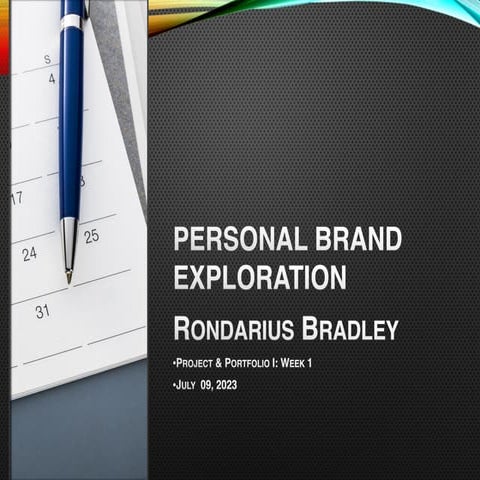 Rondarius Bradley | PPT