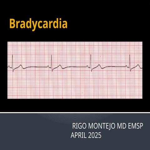 Bradycardia BERT April arrythmia for EMS | PPTX