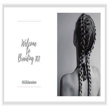 Braiding 101 pdf | PPT