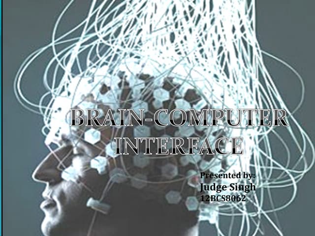 Brain-Computer Interface (BCI)-Seminar Report | DOCX