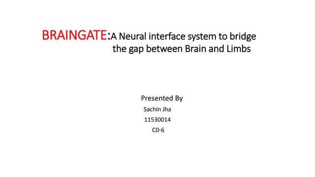 brain computer-interfaces PPT | PPT