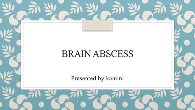BRAIN ABSCESS.pptx