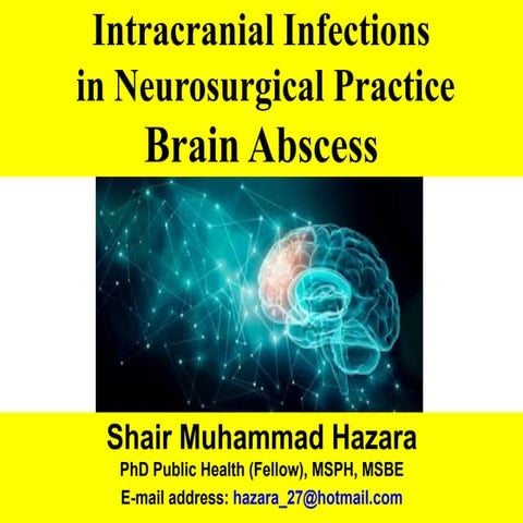 Brain Abscess it's causes and treatment and sign symptoms | PDF