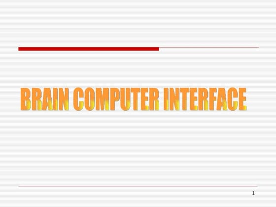 Braincomputerinterface ppt | PPT | Brain and Nervous System Disorders ...