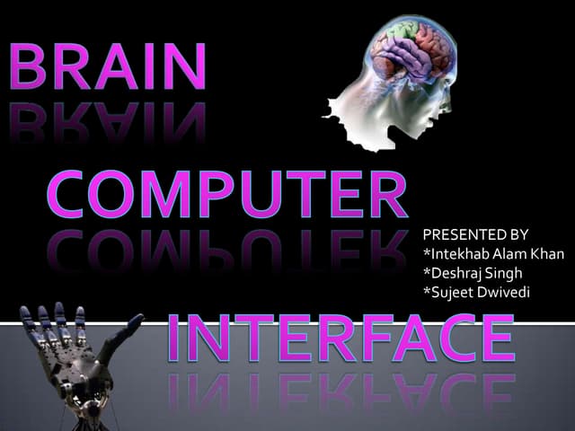 brain computer-interfaces PPT | PPT