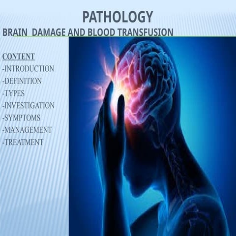 BRAIN DAMAGE.pptx .... ................ . . | PPTX