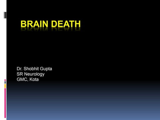 Brain death | PPT