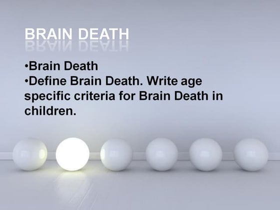 Death and signs of death | PPTX | Death, Injury, or Military Conflict ...