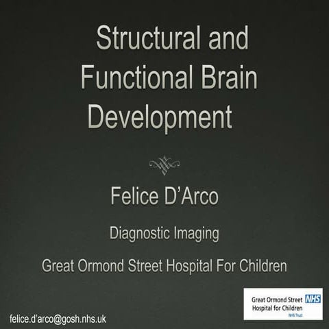 Brain development on MRI: an introduction | PPTX