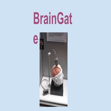 Brain gate technology | PPT