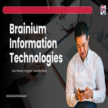 Brainium – Your Partner in Digital Transformation | PDF