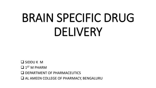 Gastrointestinal absorption of drugs | PPTX