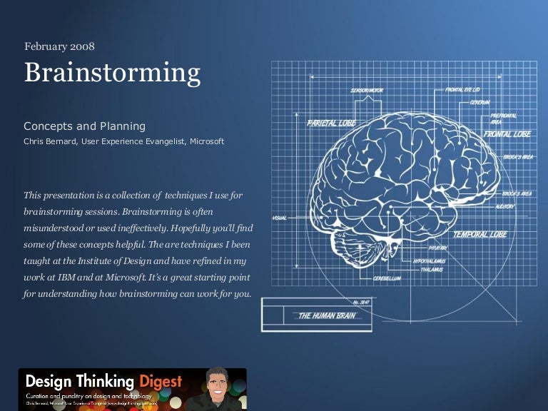 Brainstorming Meaning