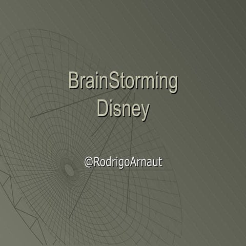 Brainstorming Disney | PPT