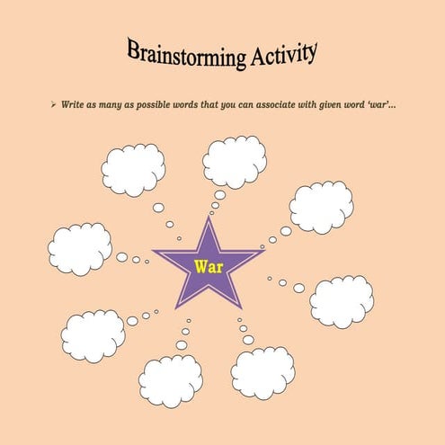 Brainstorming sheet | PPT