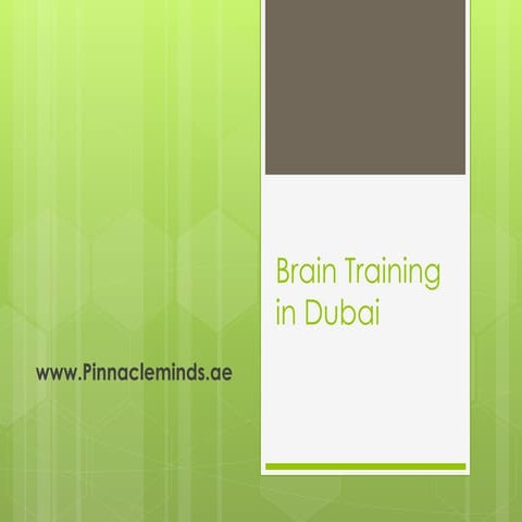 Brain Training in Dubai | PPT