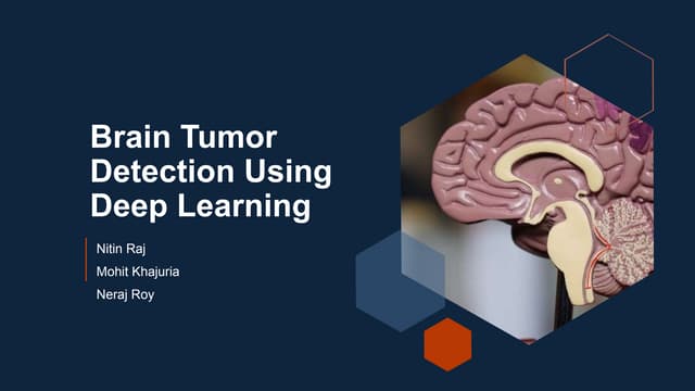 Brain Tumor Detection Using Deep Learning Ppt New Madepptx