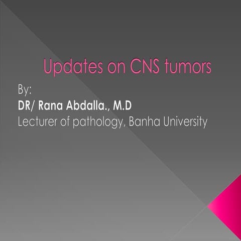 Brain tumors advanced | PDF