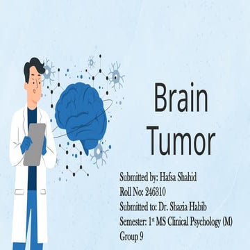 Brain Tumour.pptx You can use it for educational purposes. | PPTX