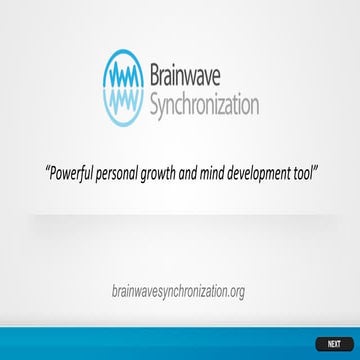 Brainwave entrainment | PPT