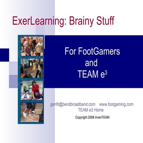 Brainy Stuff: Student Experts | PPT