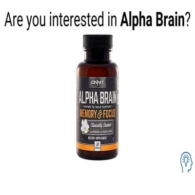 BrainZyme - Alpha Brain | PPT