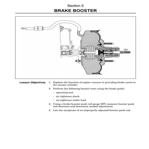 Brake booster | PDF