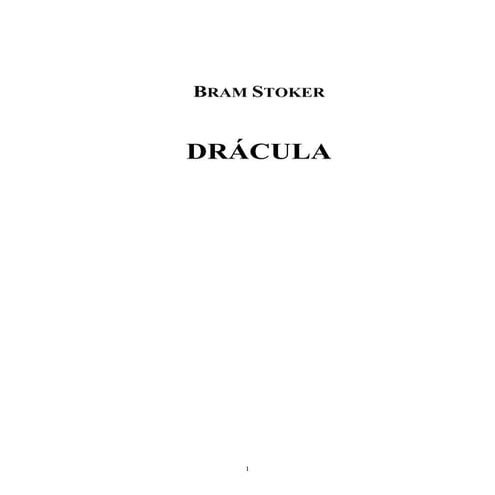 BRAM STOKER DRACULA | PDF