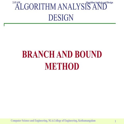 branch bound algorithm the concept of daa.pdf