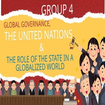 Contemporary Global governance | PPTX