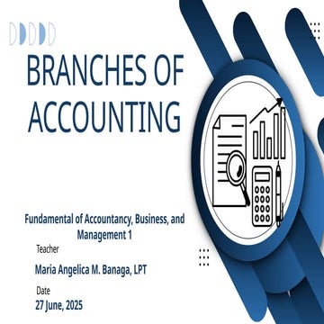Branches of Accounting_Fundamental of ABM | PPTX