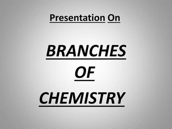Introduction to chemistry | PPTX