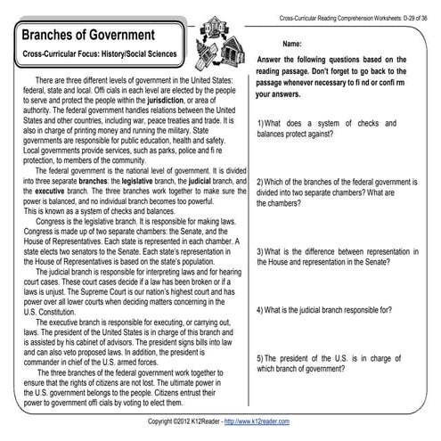Branches of government | DOCX