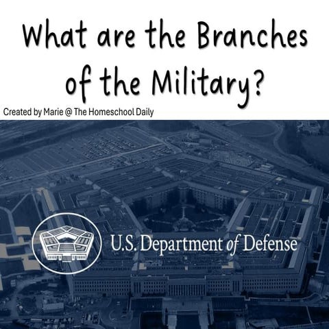 What are the Branches of the Military for Kids | PDF