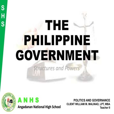 Branches of the philippine government | PPTX